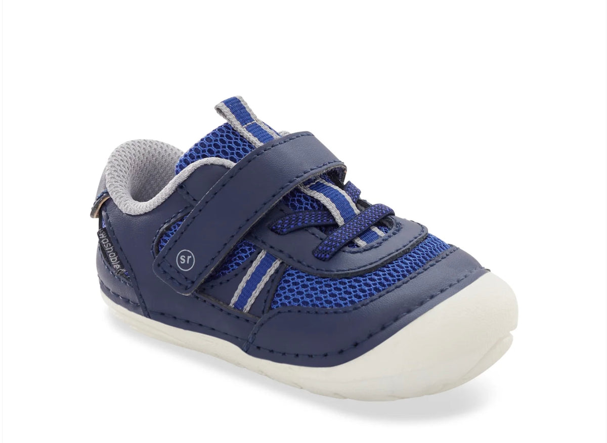 Stride Rite Apollo Sneaker - Blue – Trotters Children's Shoes