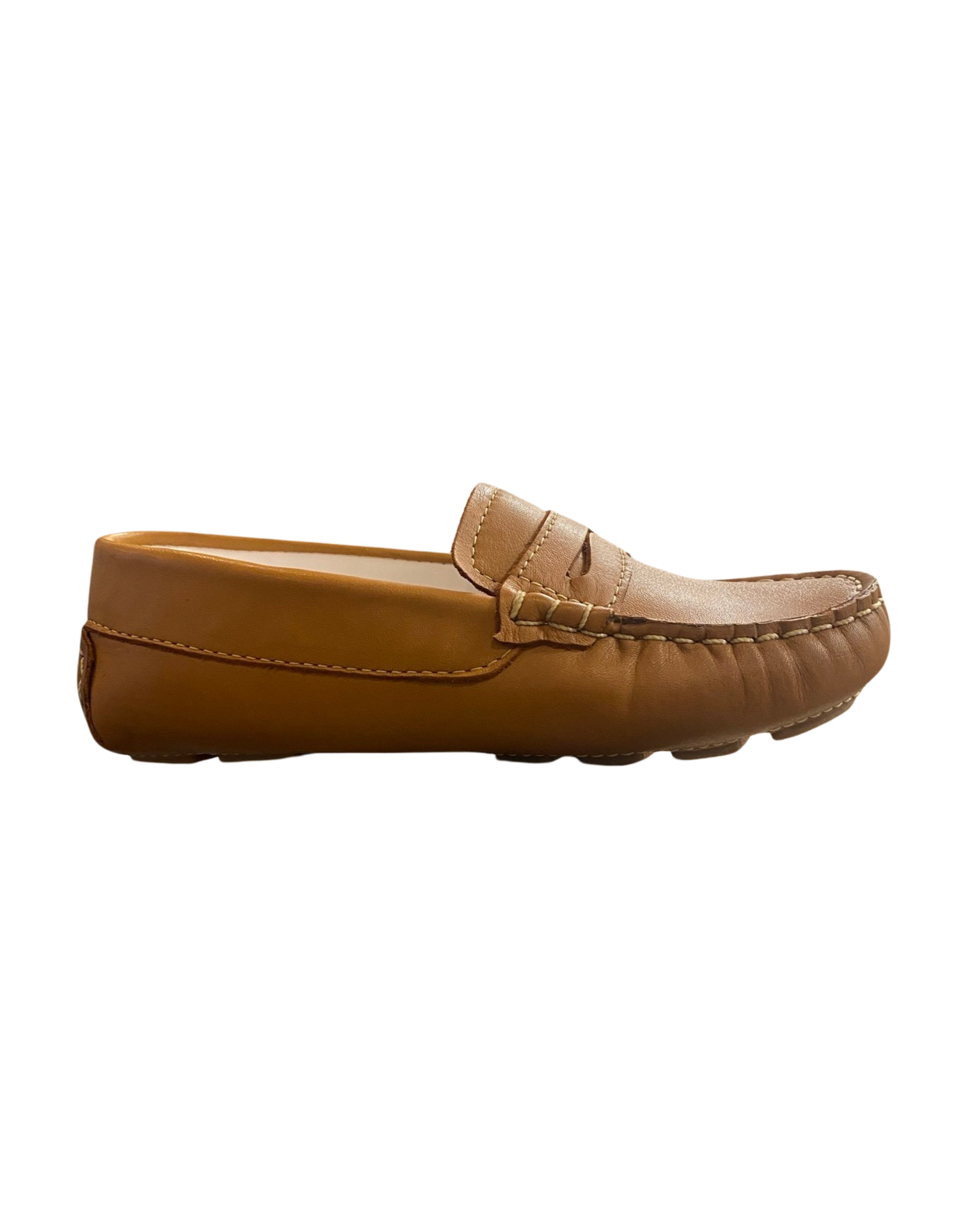 Kone Boys Penny Loafers (5005) - Natural – Trotters Children's Shoes
