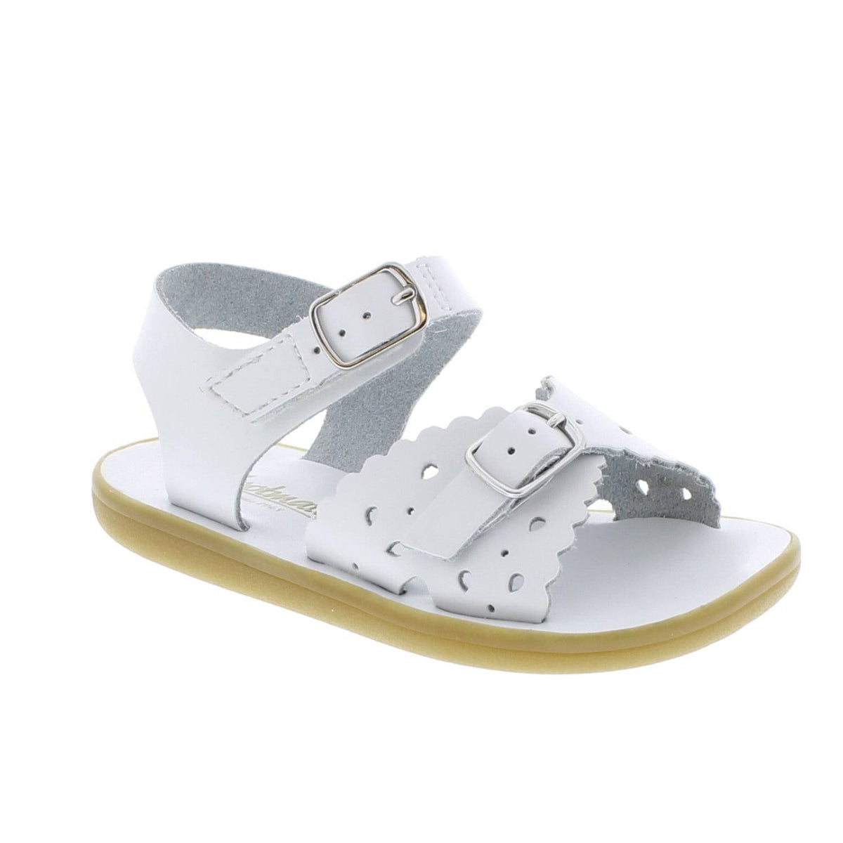 Footmates Ariel Sandal - White – Trotters Children's Shoes